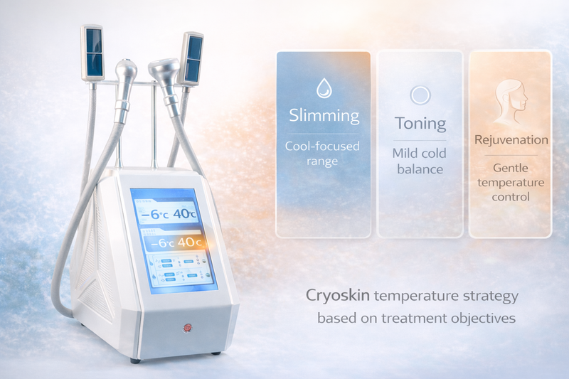 The Best Cryoskin Temperature Settings for Different Goals