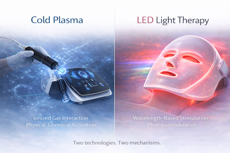 Cold Plasma vs LED Light Therapy: Key Differences Explained