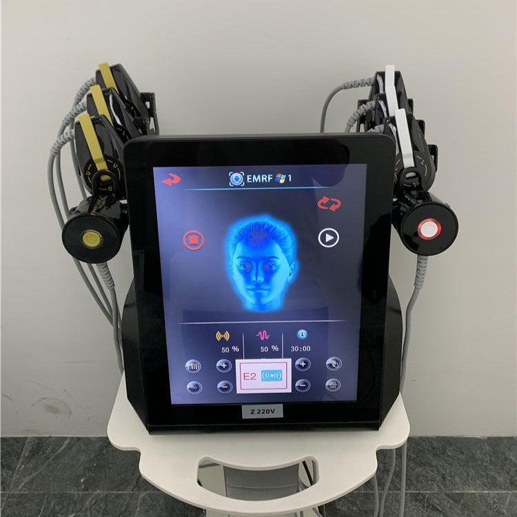 KMSLASER Professional Facial Electro Stimulation PEFACE EMRF Pads Tens